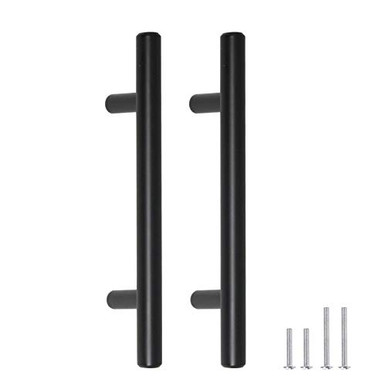15 Pack Black Kitchen Cabinet Handles 3 inch Hole Centers Stainless ...