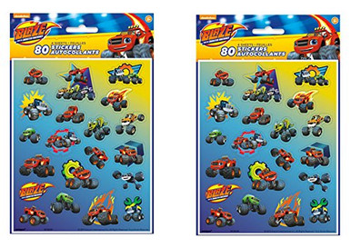 Blaze and the Monster Machines 8 Sticker sheets (160 total stickers ...