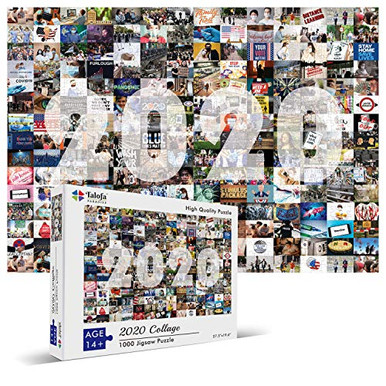 2020 Collage puzzle-Collage Puzzle 1000 Piece - 19.6 x 27.5 - Premium ...