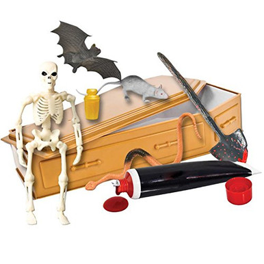 Ultimate Brown Coffin Casket Playset for WWE Wrestling Action Figures ...