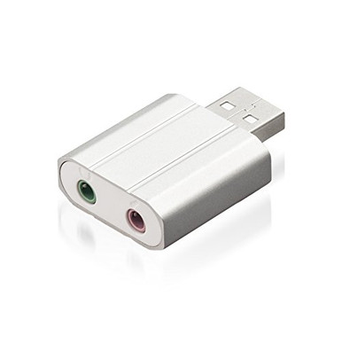USB External Sound Card, VANDESAIL USB2.0 Audio Adapter Stereo 5.1 with ...