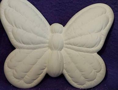 Soft Sculpture Butterfly Med 6 inch Ceramic Bisque Ready to Paint ...