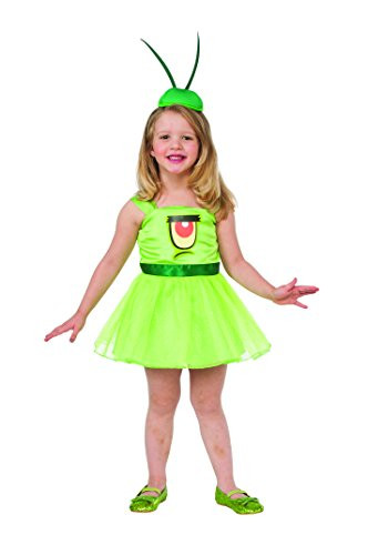 Rubies Spongebob Squarepants Plankton Tutu Dress Costume Child Medium ...