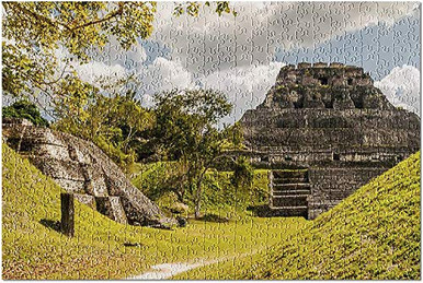Puzzles for Adults- Xunantunich Belize - Ancient Mayan Archaelogoical ...