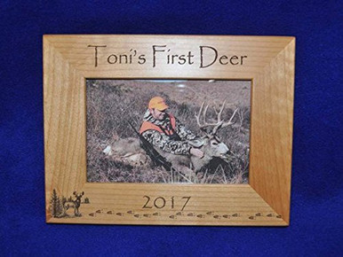 First Deer Picture Frame Child s First Deer First Deer First Buck ...