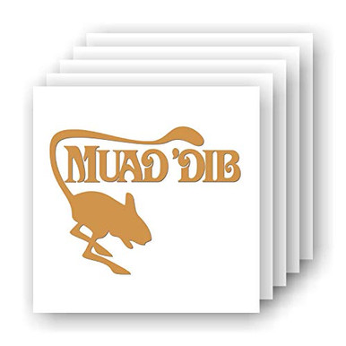 Muad Dib mouse Dune-inspired SMALL Vinyl Car Laptop Decal ...