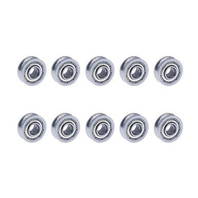 3D Printer MK8 U604W5 4x12x4mm U-Shaped Bearing Extruder Round Wheel ...