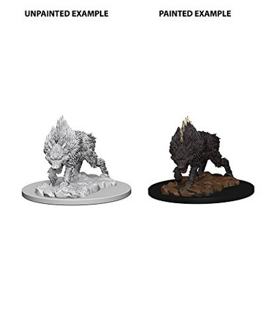 Pathfinder: Deep Cuts Unpainted Miniatures - Dire Wolf ...