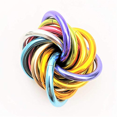 Mobii Unicorn Rainbow Small Fidget Ball Stress Mobius Toy Restless Hand ...