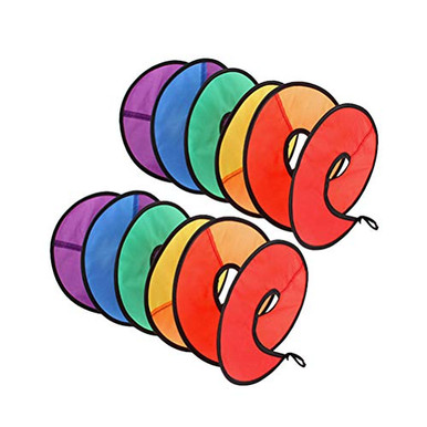 LIOOBO 2pcs Rainbow Wind Spinner Rainbow Curlie Spinner Hanging Rainbow ...
