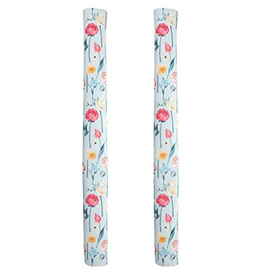 IMIKEYA 2pcs Refrigerator Door Handle Covers with Flower Pattern Cotton ...