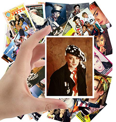 Large Stickers 24pcs 2.5 inchx3.5 inch BOY GEORGE Posters Photos ...