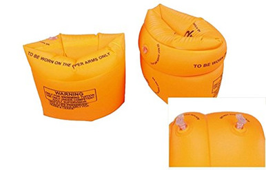Floaties Inflatable Swim Arm Bands Floatation Swimming Sleeves Arm ...