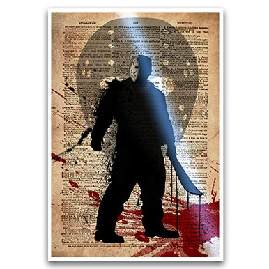 Horror art Jason Voorhees horror movie artwork classic horror icons ...