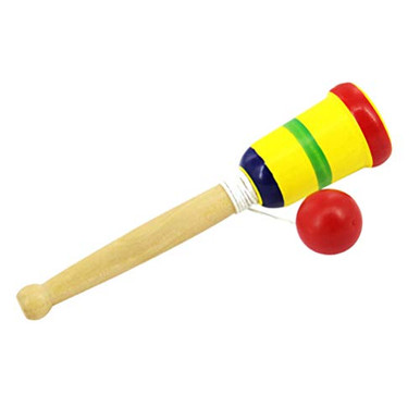 BESPORTBLE Wooden Catch Ball Game Wooden Cup and Ball Toss Catch Ball ...