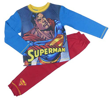 Boys Superhero Pyjama Set Comic Characters Marvel and DC Heroes 4-5 up ...