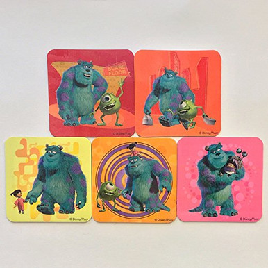 Monsters Inc. Refrigerator Magnets 5 Disney Pixar Movie Fridge Set Mike ...