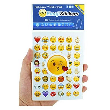 Happy Emoji Stickers 19 Sheets with Emojis Faces Kid Stickers from ...