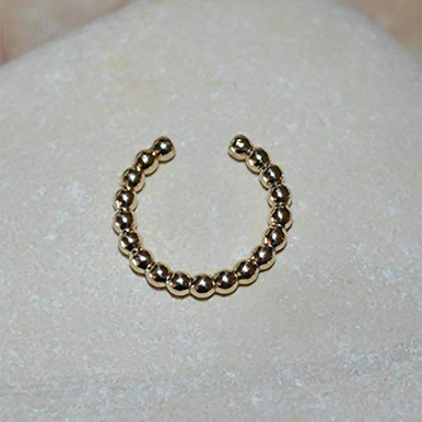 Septum Cuff - Faux Septum Ring - Septum Fake 14 Gauge - 14k Gold Filled ...
