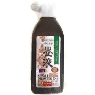 Sumi Drawing Ink - Easy Pouring Bottle Japanese Chinese Calligraphy Ink ...