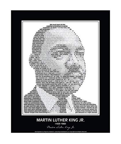 Inspirational Martin Luther King Jr. Poster. Martin Luther King Quote ...