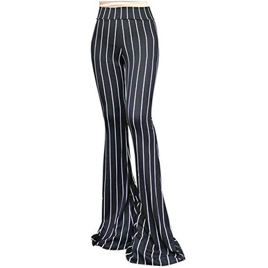 SMT Women s High Waist Wide Leg Long Bell Bottom Yoga Pants X-Large ...