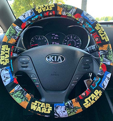 Handmade Star Wars Steering Wheel Cover Sci Fi Covers Geekery ...