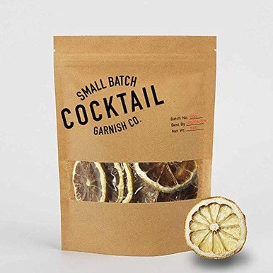 Cocktail Garnish - Dehydrated Lemon Wheel 3oz 40 plus slices ...