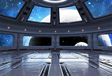 AOFOTO 6x4ft Spaceship Interior Backdorp Futuristic Science Space ...