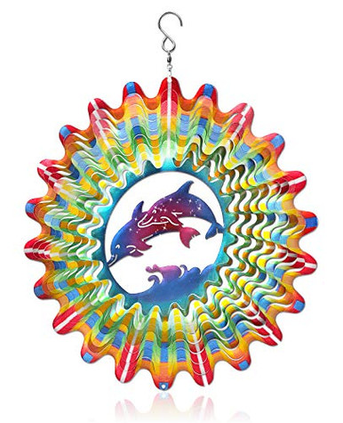 GARFEED Wind Spinner Hanging 3D Hanging Kinetic Wind Spinners Outdoor ...