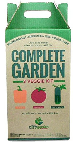 Vegetable Garden Kit - Grow Vegetables -Tomatoes Peppers Cucumbers From ...