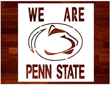 Penn State ~ Stencil ~ 11 inch OVERSIZED ~ Custom Stencil ...