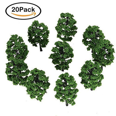 Sohapy 20 Pack Model Trees,Mini Scenery Model Trees,OrgMemory Ho Scale ...