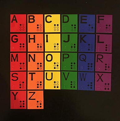 Magnetic Braille Alphabet Set for Learning Braille - Low Vision - Now ...