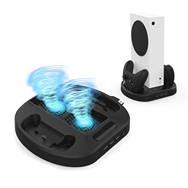ICQUANZX Vertical Stand for Xbox Series S with Cooling Fan Xbox Series ...