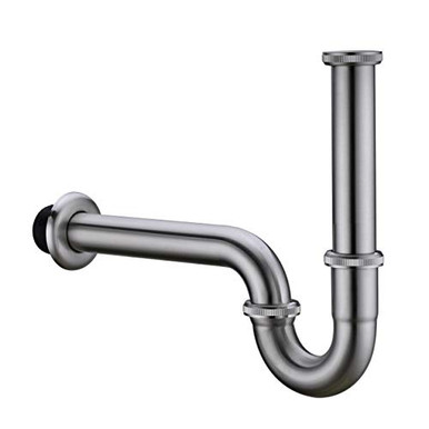Orhemus Brass P Trap 1 1 4 Bathroom Basin Sink Waste Trap Drain Kit ...