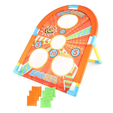 INFILM Kids Throwing Sandbag Game Portable 5 Holes Parent-Child ...
