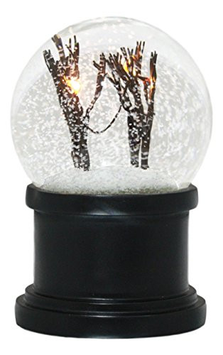 Ebros Snowy and Windy Christmas Barren Winter Trees Tundra Forest LED ...