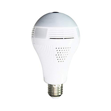 AJZABCD Wireless Hidden Light Bulb Camera VR 360 Panoramic WiFi Light ...