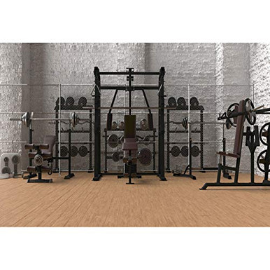 DORCEV 9x6ft Gym Interior Backdrop Indoor Sports Fitness Room ...
