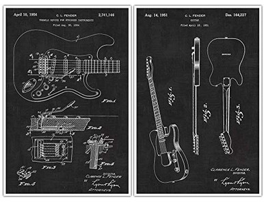 Fender Guitar Poster Fender Guitar Guitar Art Guitar Player Gift ...