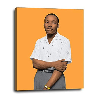 MLK Pop Art on Canvas 16x20 - Martin Luther King Andy Warhol Style ...