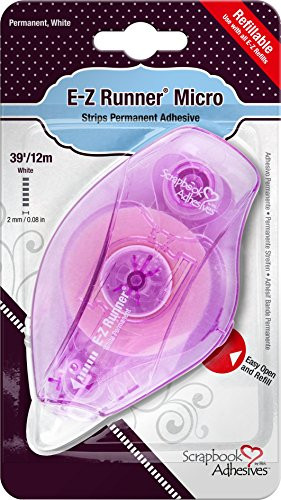 Scrapbook Adhesives by 3L double Sided E-Z Runner Micro Strips Adhesive ...