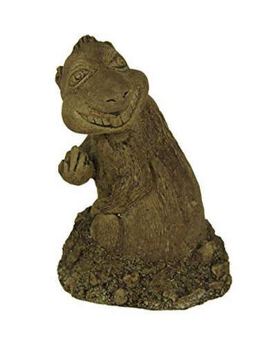 Designer Stone Digger The Digging Gopher Bird Finger Yard or Garden ...