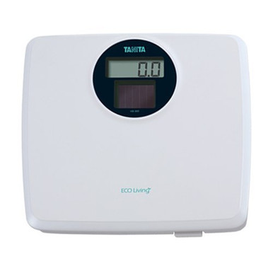 Tanita HS302 White Solar Powered Digital Bathroom Scale ...