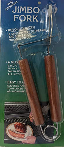 The Original Jimbo Fork - Safely Grab Food from Grill with Jimbo Fork ...