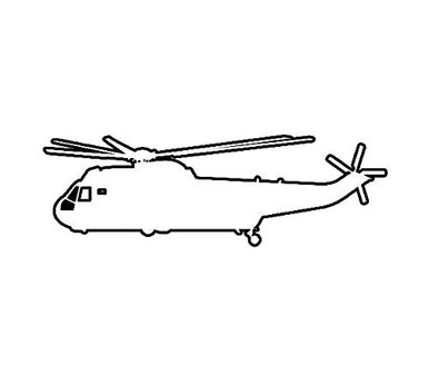 ION Graphics SH-3 H-3 Sea King Helicopter Sticker Die Cut Decal ASW 5 ...