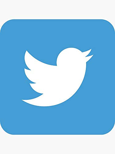 Twitter Logo High Definition Sticker - Sticker Graphic - Auto Wall ...