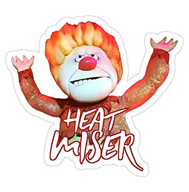 Heat Miser Heat Decal Sticker - Sticker Graphic - Auto Wall Laptop Cell ...