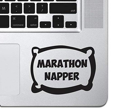 Marathon Napper Macbook Sticker Decal MacBook Pro Decal Air 13 inch 15 ...